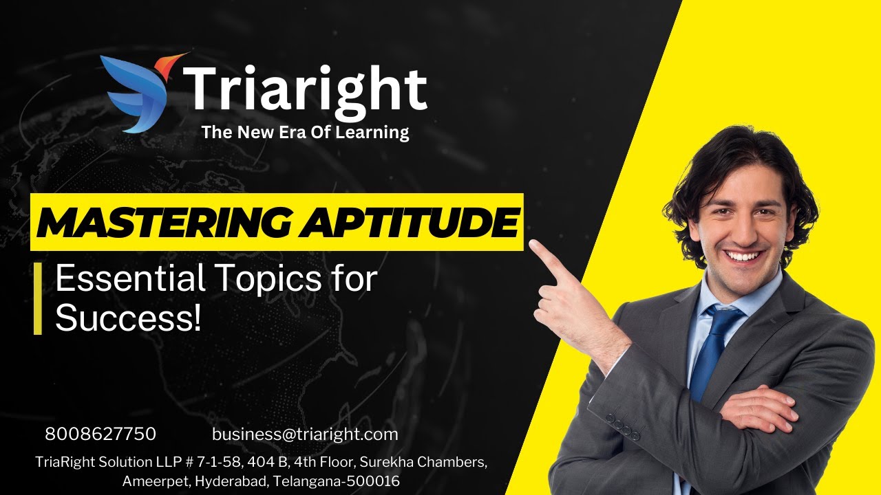 Topics Covered in Aptitude Sessions! - YouTube