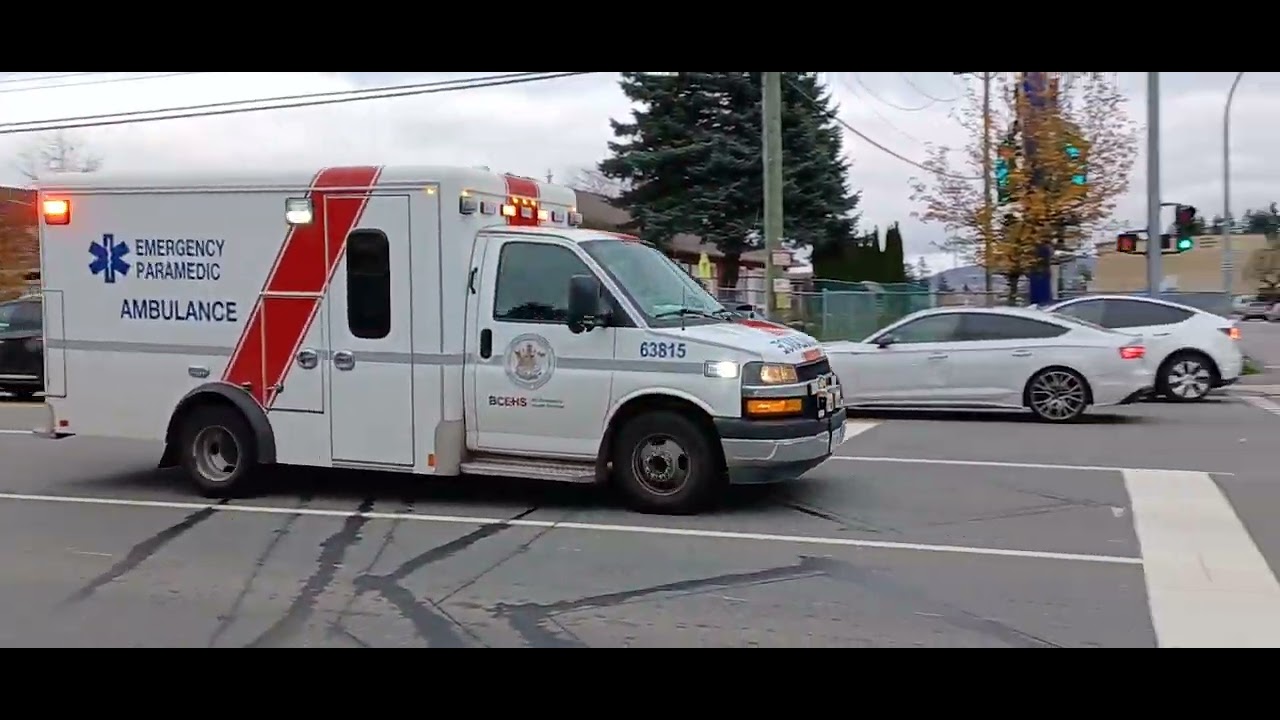 BCAS BLS Unit 63815 Responding - YouTube