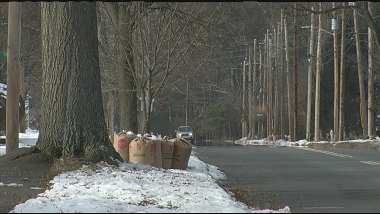 Westfield DPW continuing to pick up leaf bags this Saturday - YouTube