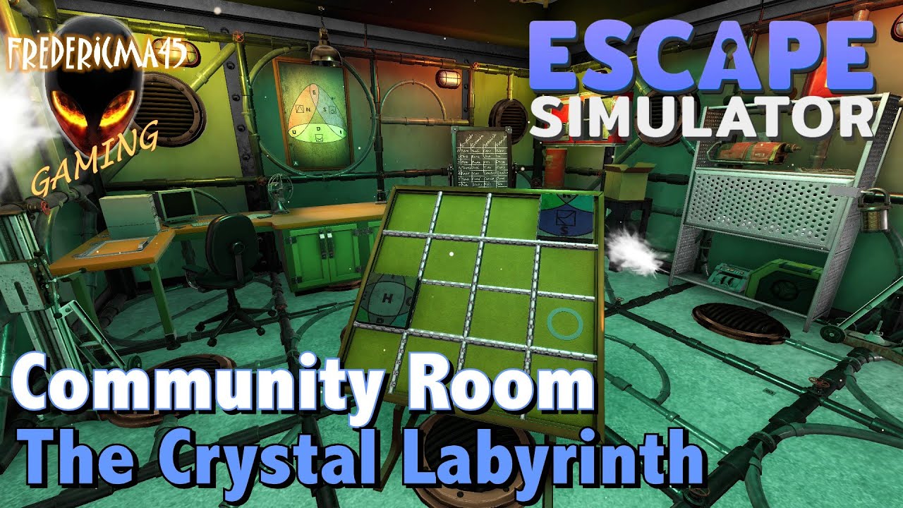 The Crystal Labyrinth : Escape Simulator - Community Room - YouTube