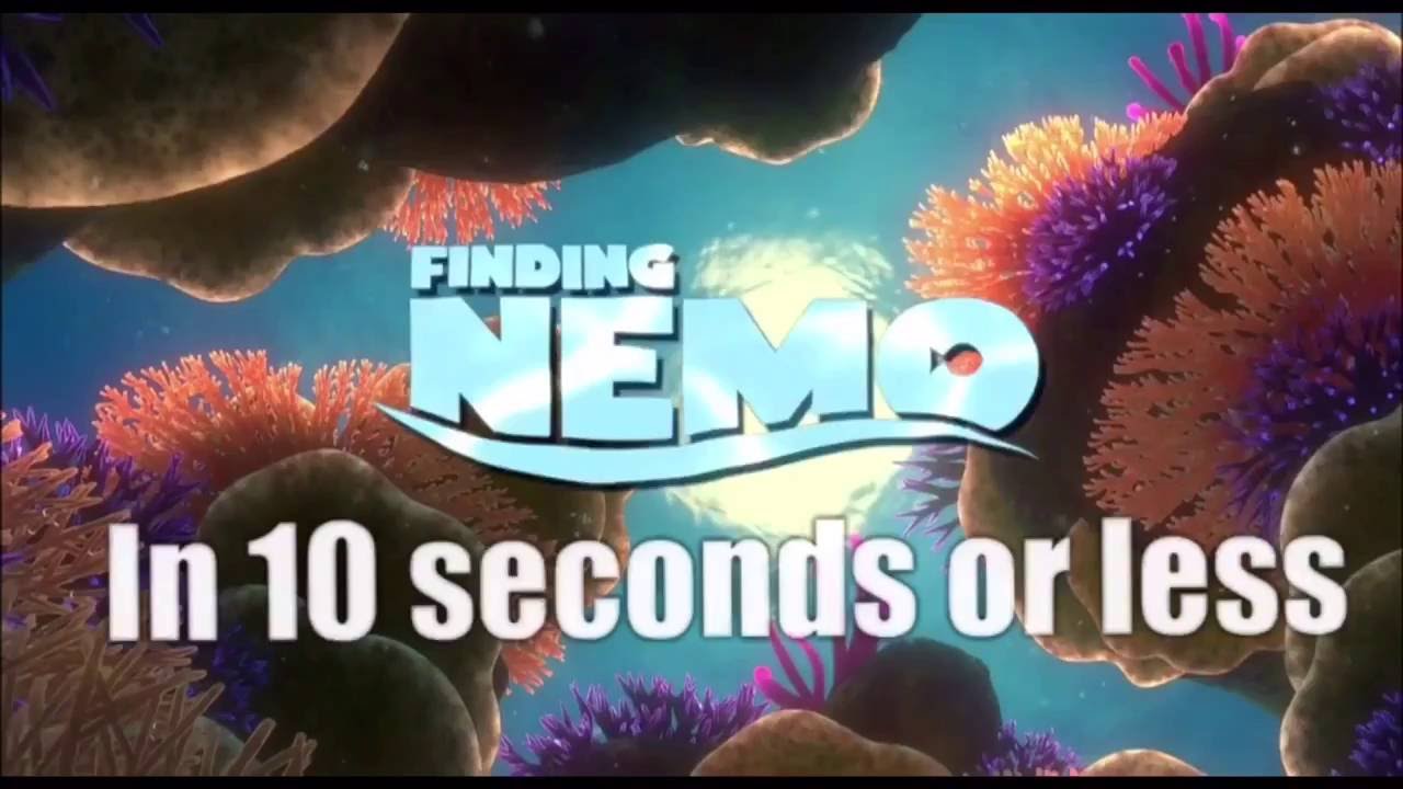 Finding Nemo in 10 seconds or less - YouTube