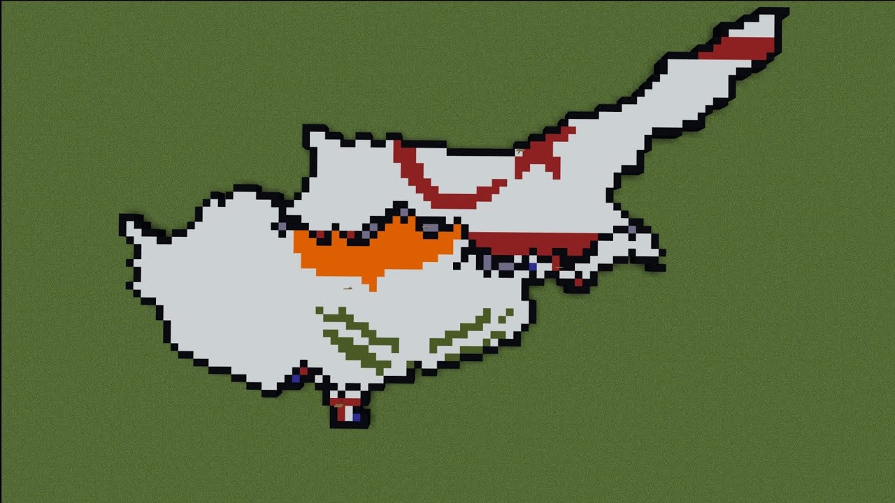 How To Build An Accurate Huge Scale Cyprus in Minecraft! - YouTube