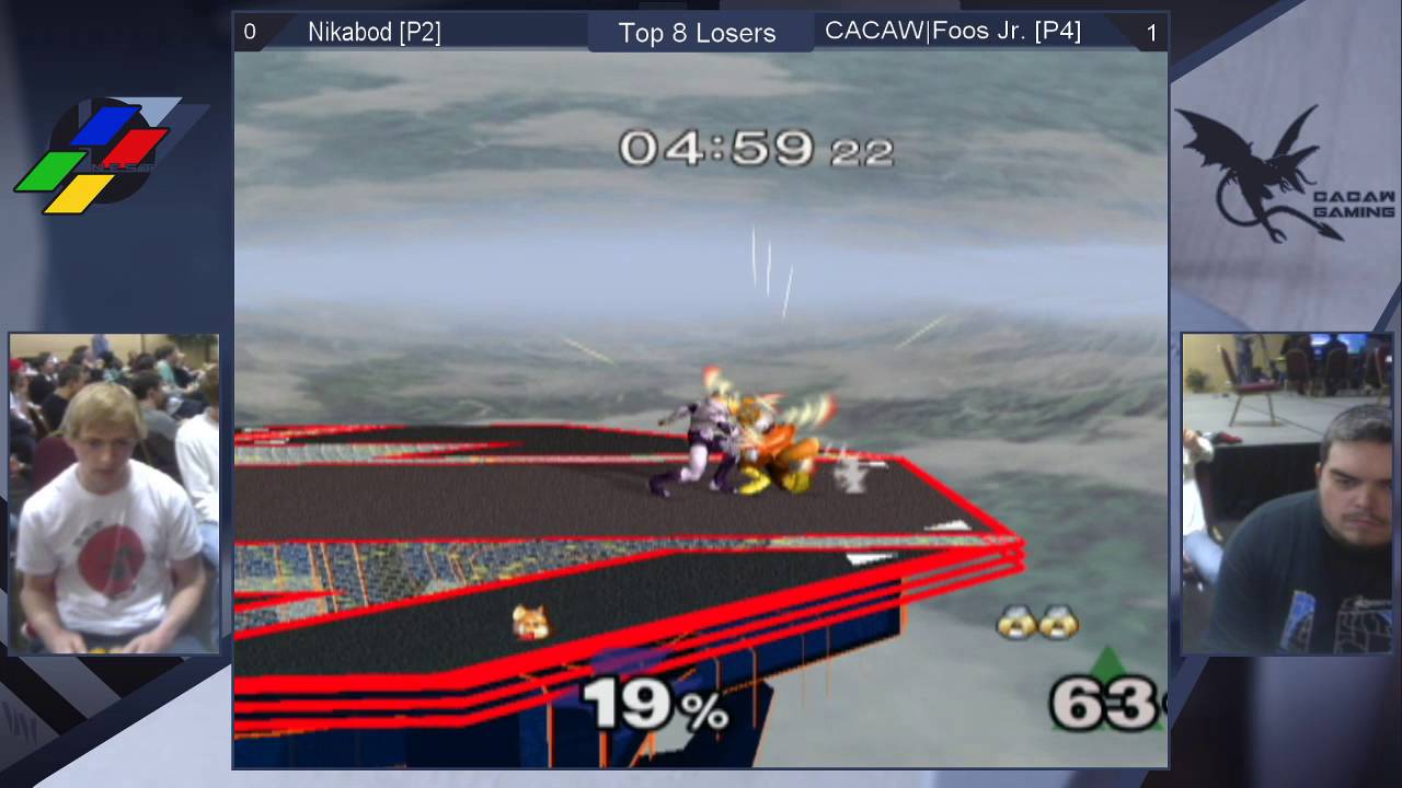 Super SmashNest 7 Top 8 Losers - Nikabod (Fox) + CACAW | Foos Jr ...