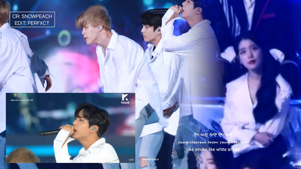 BTS - Spring Day | 방탄소년단 - 봄날 JK IU MMA 2017 - YouTube