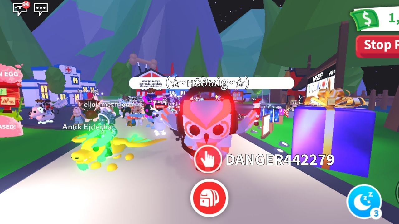 Mega Neon Snow Owl Trade! Evil Unicorn Değerinde! - YouTube