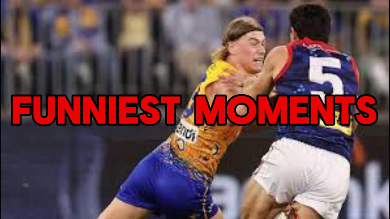 AFL FUNNIEST MOMENTS IN 2024 - YouTube