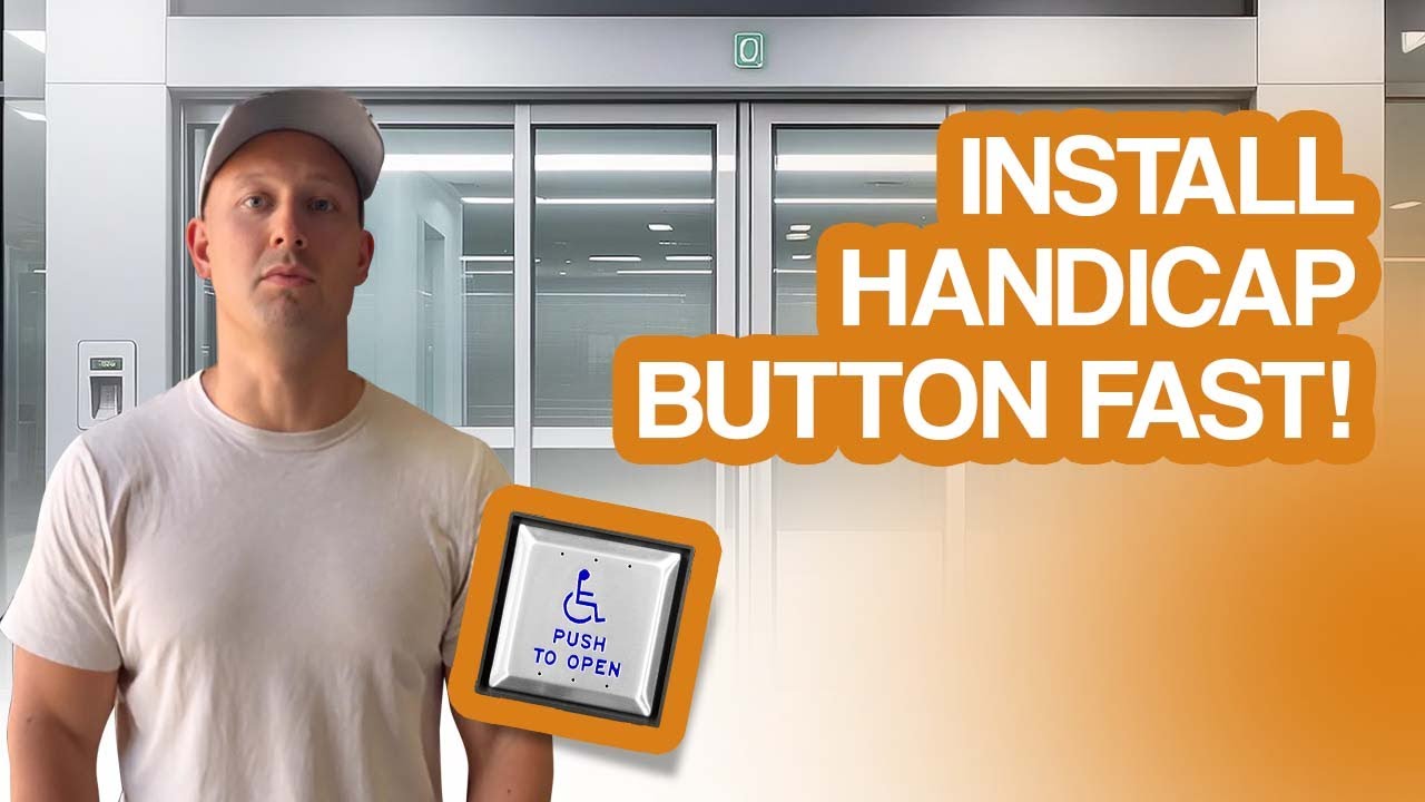 How to Install Magic Man Door Controls B200 Series Handicap Button ...
