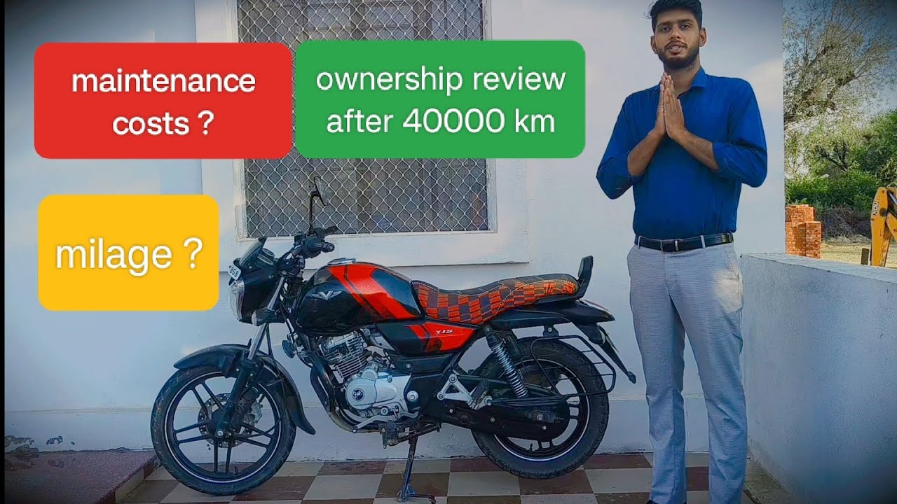 Bajaj v15 || Bajaj v15 ownership review after 40000 Km || bajaj 150 cc ...