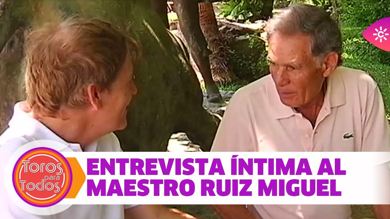 Los recuerdos y las curiosidades del maestro Ruiz Miguel - YouTube