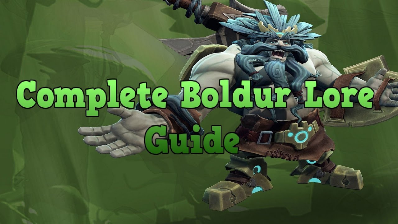 Battleborn: Boldur - Lore Completion Guide - YouTube