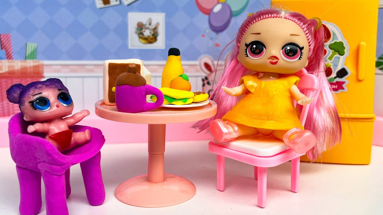 Big & Lil Sisters School Day Morning Time Routine - Eat Breakfast, Brush Teeth | Tiny Tales ...