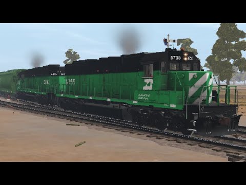 Trainz 3 BN #6755 pass by - YouTube