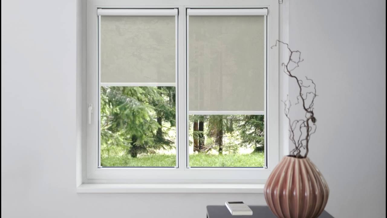 MHZ Rollo SKIRO_AQU mit Akku-Antrieb - YouTube