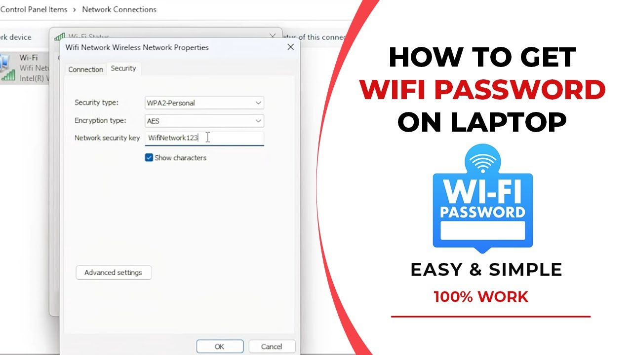 How to Know Wifi Password in Laptop - YouTube