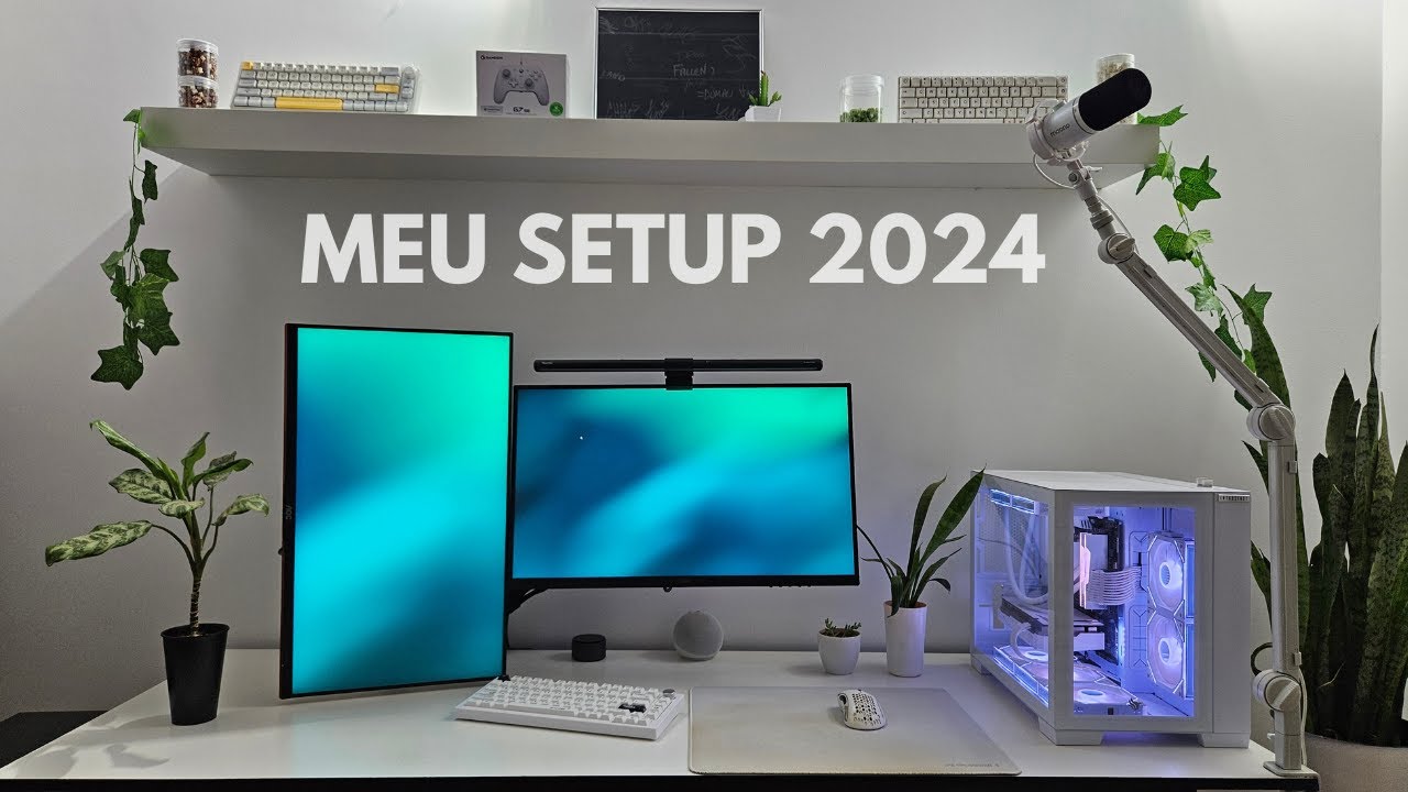 Tuor Pelo meu Setup Branco - YouTube