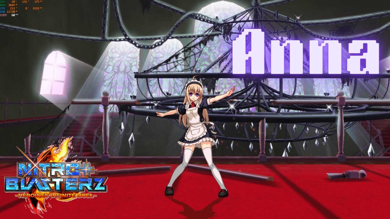 Nitroplus Blasterz: Heroines Infinite Duel Anna Story - YouTube
