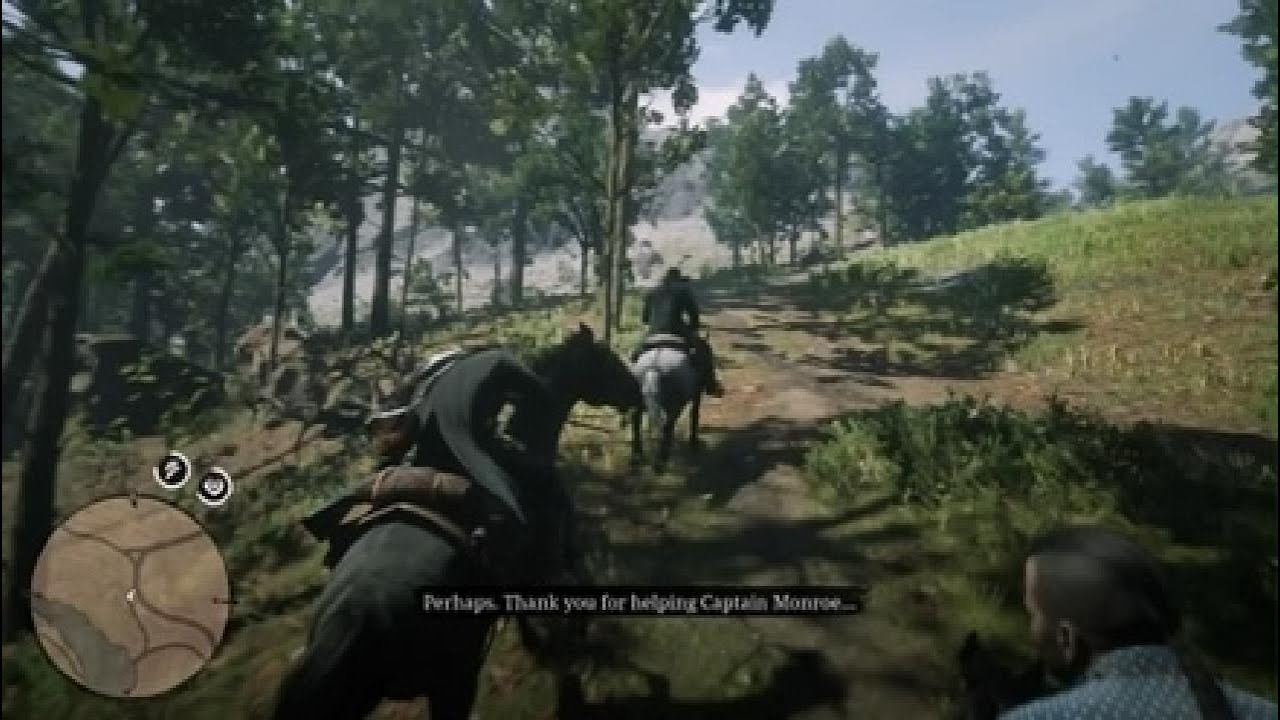 Red Dead Redemption 2 Gameplay - Part 73 Captain Monroe Departure - YouTube