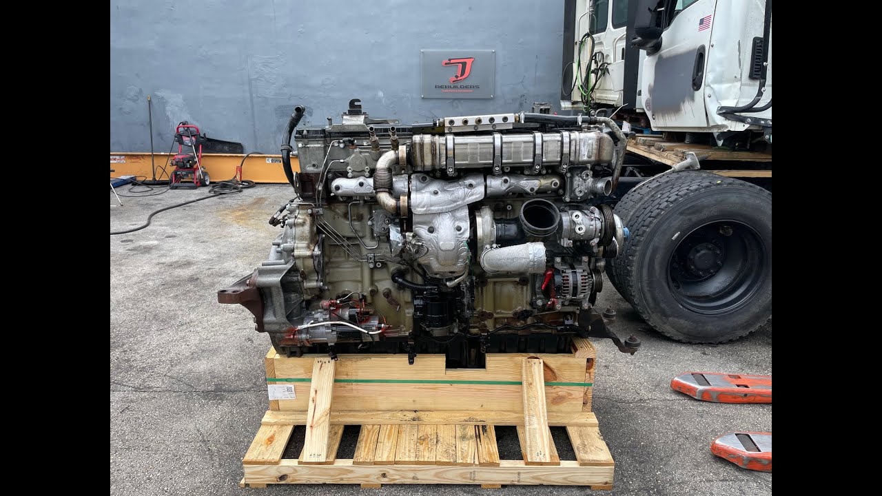 2018 Detroit DD15 Diesel Engine for sale, EPA17, JDDXH14.8EAD, Test Run ...