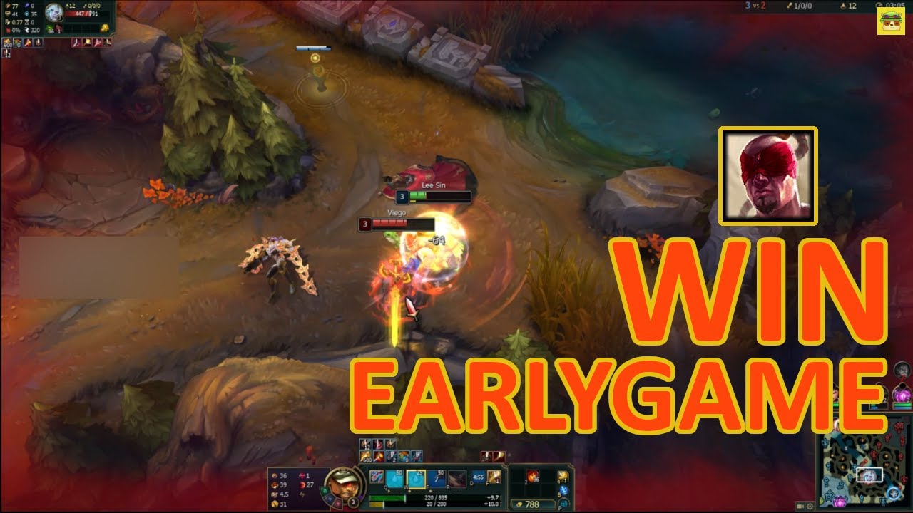 Pick Lee Sin if you want to win earlygame - YouTube