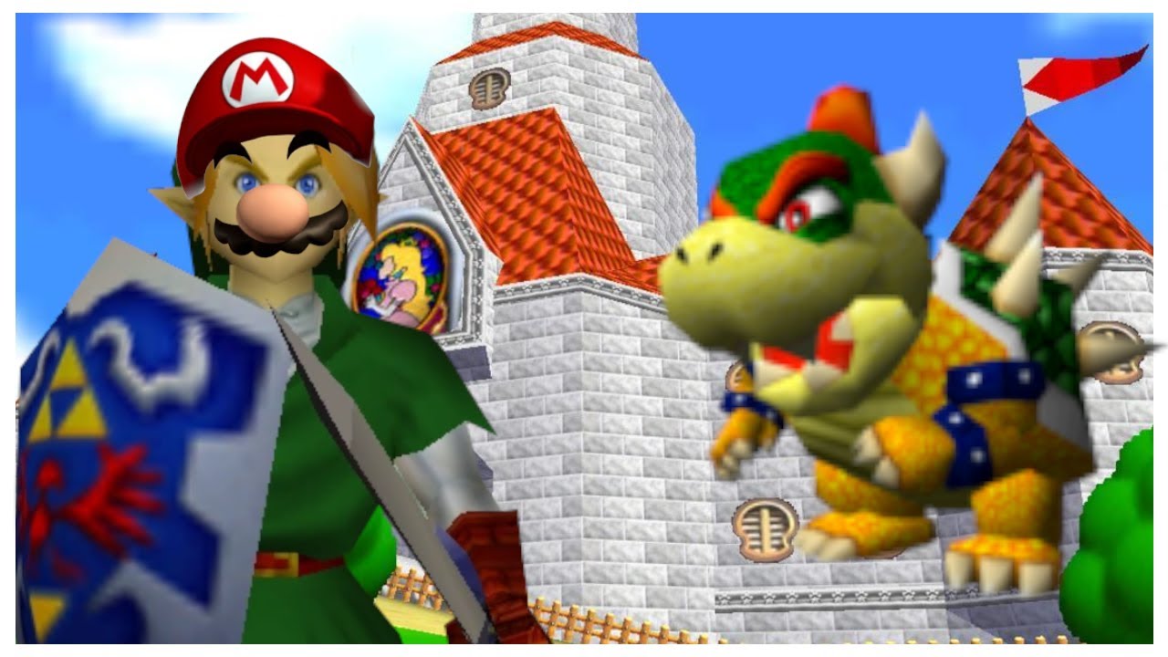 Se puede completar Super Mario 64 siendo link? - YouTube