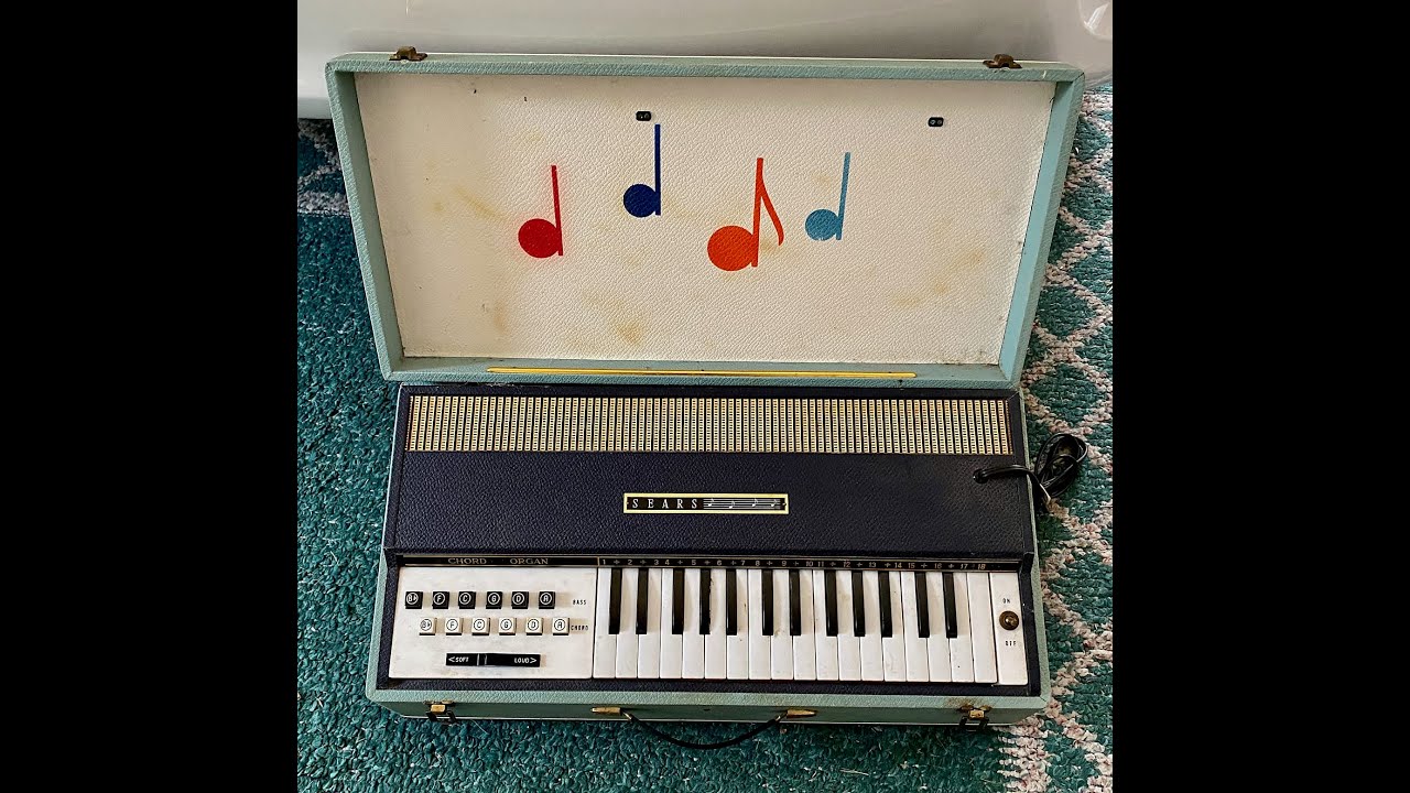 The Story of a Sears Electric Chord Organ - YouTube
