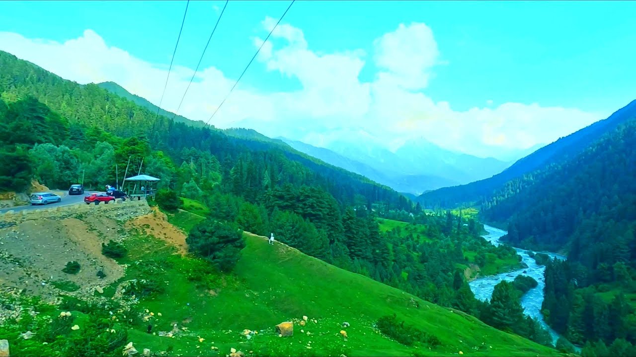 Indian countryside | Kashmir Aru valley to Pahalgham road walk : A ...