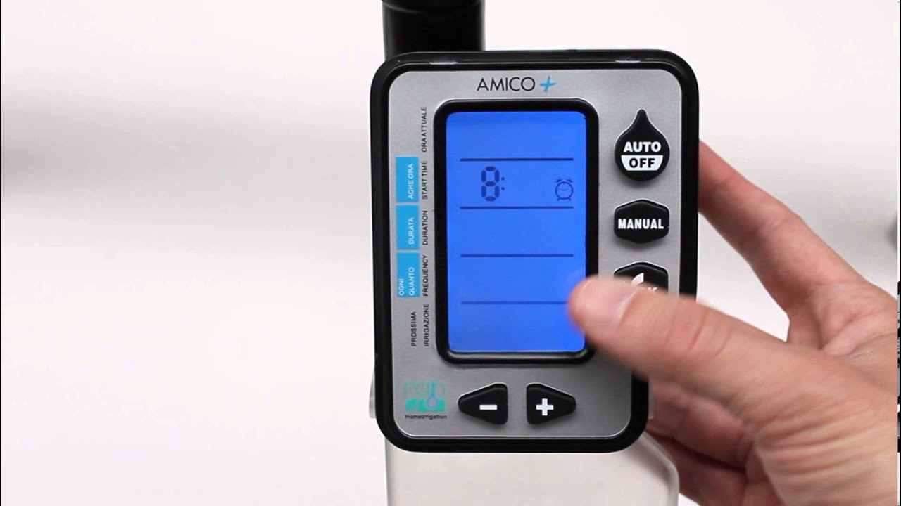 Rain Amico+ Digital Tap Timer - YouTube