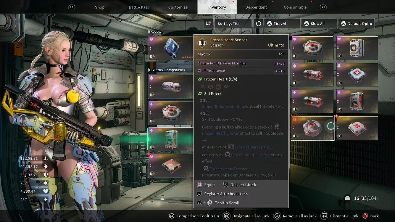 The First Descendant time of hunting hounds module emc_co86 psn ps5 pro ...