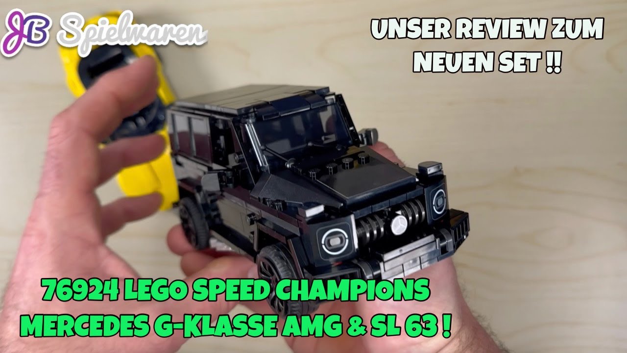 NEU: LEGO Speed Champions 76924 Mercedes G-Klasse & SL 63 AMG! - YouTube