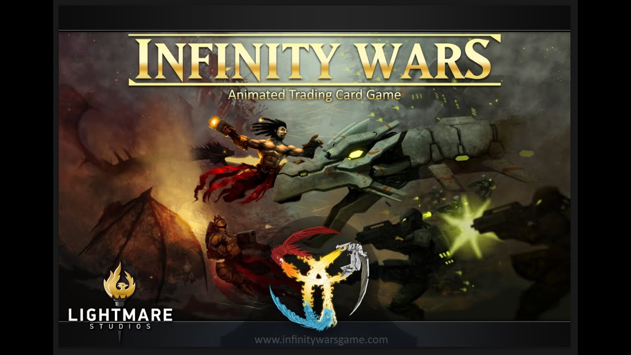 Infinity Wars TCG - Game Play - YouTube