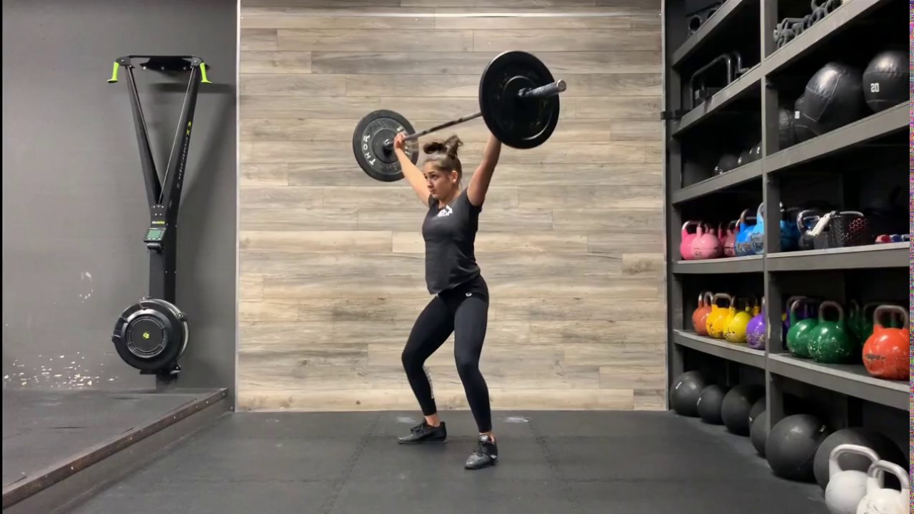 Dip squat snatch - YouTube