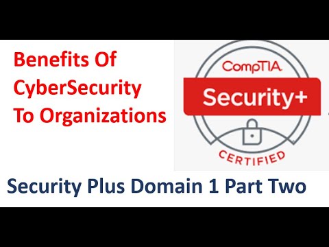 Security Plus Domain 1 Part Two - YouTube