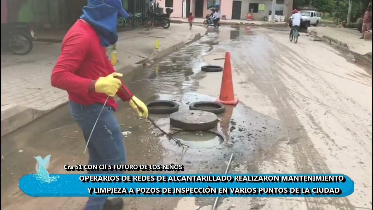 MANTENIMIENTO A POZOS DE INSPECCIÓN - YouTube
