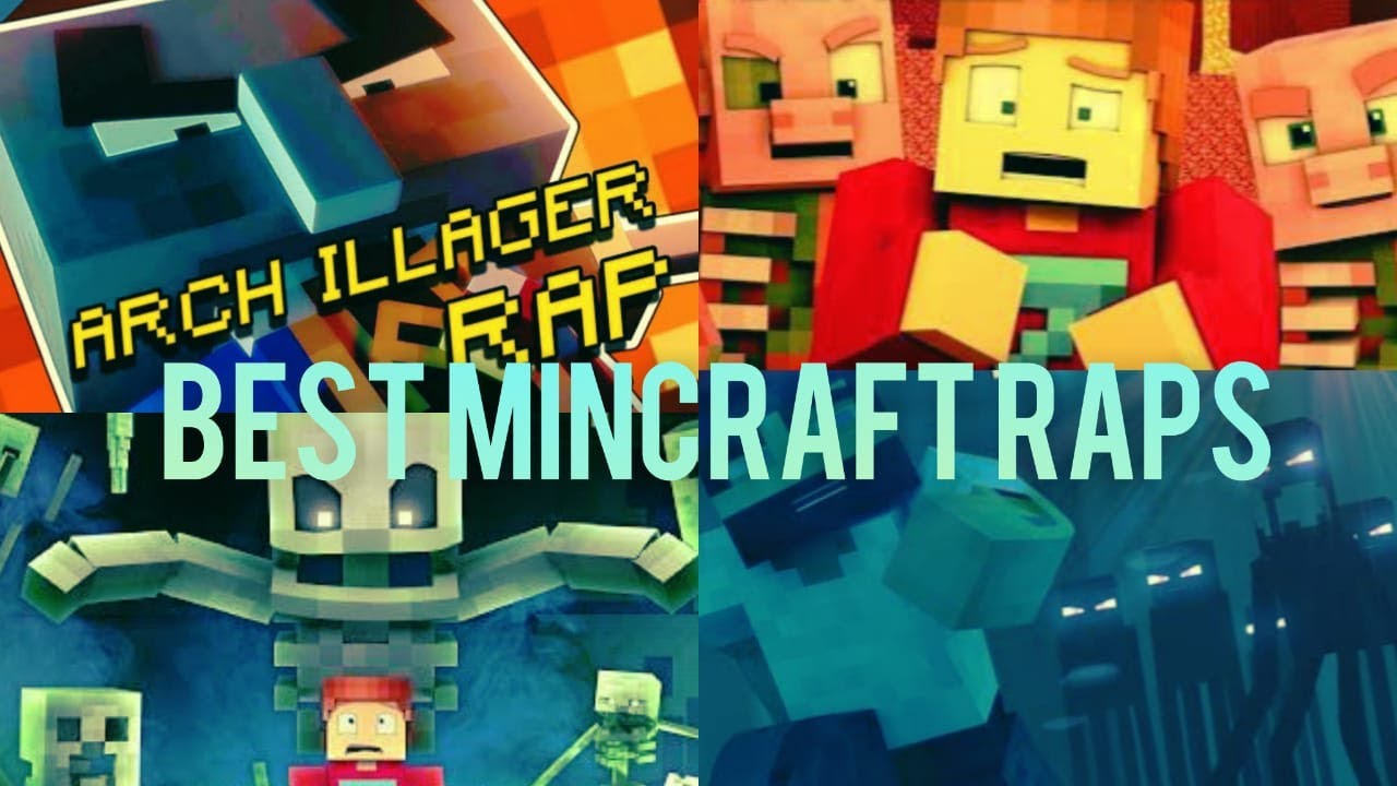 BEST MINCRAFT RAPS | MrAk Playz | DAN BULL RAP | SONG | SKELTON ...