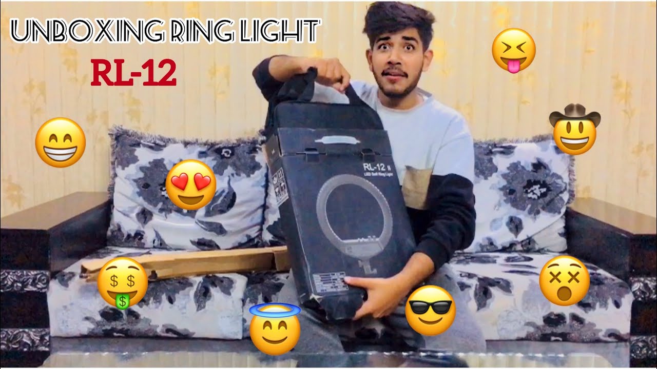 UNBOXING RINGLIGHT 😍 | RAJA JAWAD vlogs - YouTube