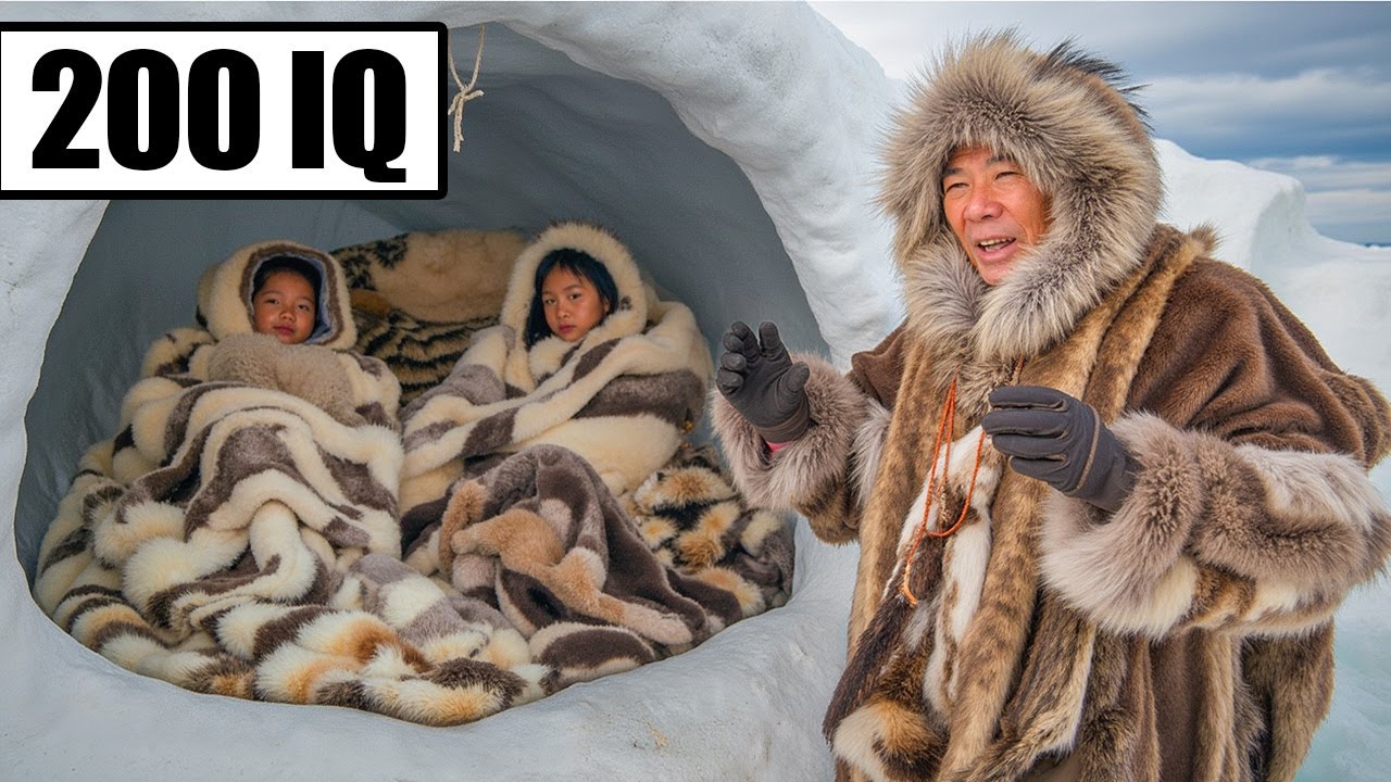 15 Sleeping Tricks Inuit Use At -84°F (-64°C) Without Heating - YouTube