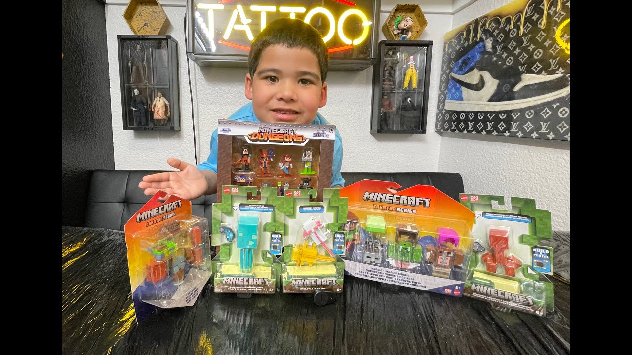 Minecraft Toy's Review - YouTube