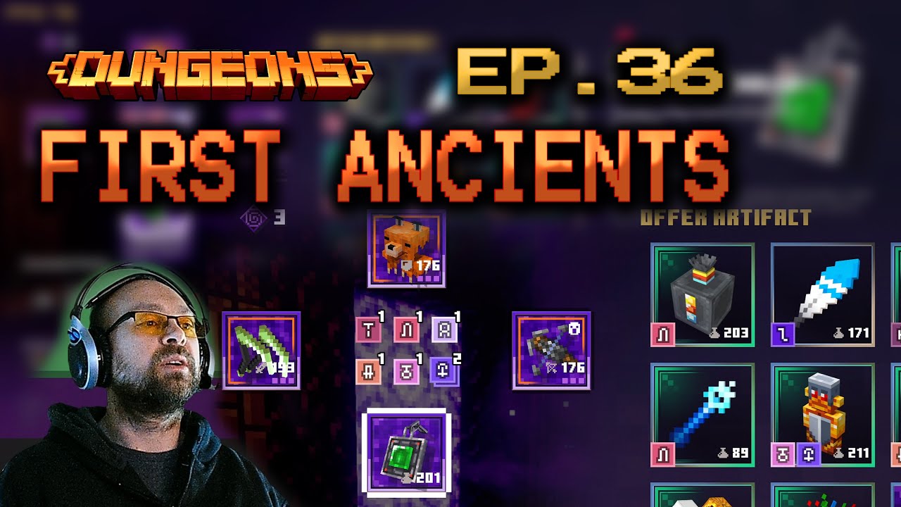 Minecraft Dungeons Walkthrough ep. 36 - First Ancient Hunt ...