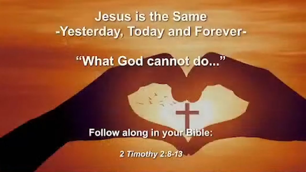 What God cannot do - A Sermon by Pastor Jonathan Dinger - YouTube