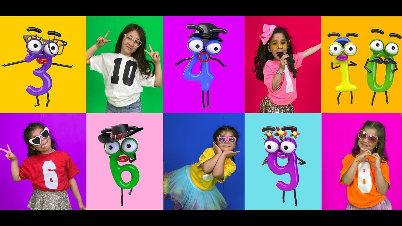 Fafa and friends Numbers song - YouTube