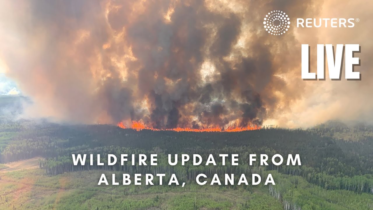 LIVE: Wildfire update from Alberta, Canada - YouTube