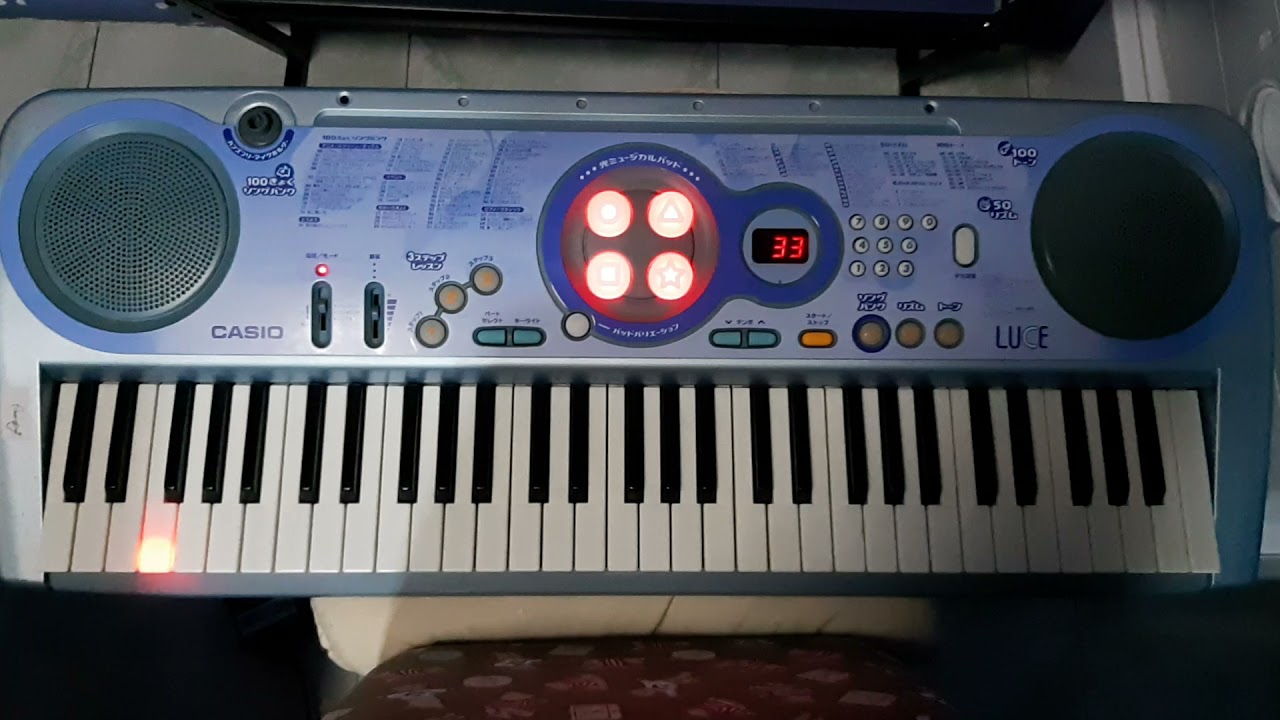 [Casio lk-39] Demo 33 : The muffin man - YouTube