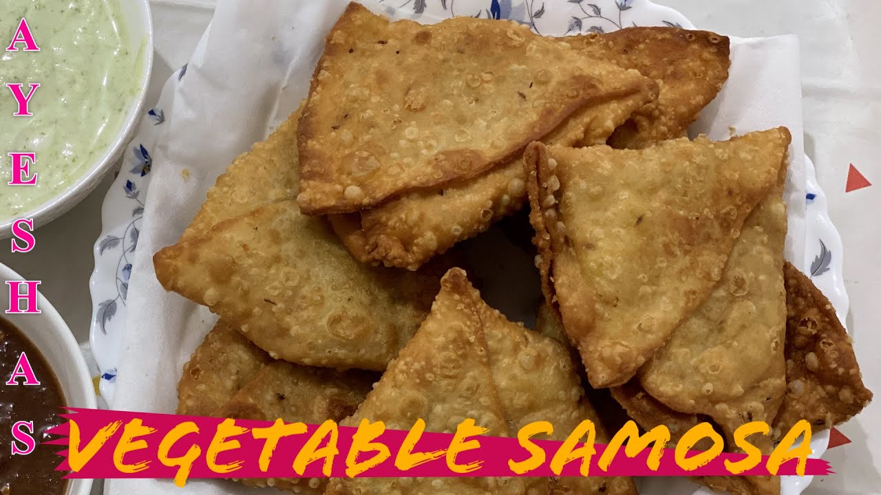 Vegetable Samosa recipe - Vegetable mixed samosa - How to Fold Samosa ...
