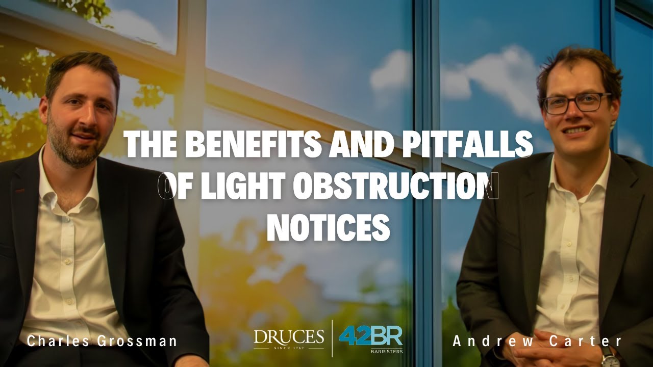 The Benefits and Pitfalls of Light Obstruction Notices | Charles ...