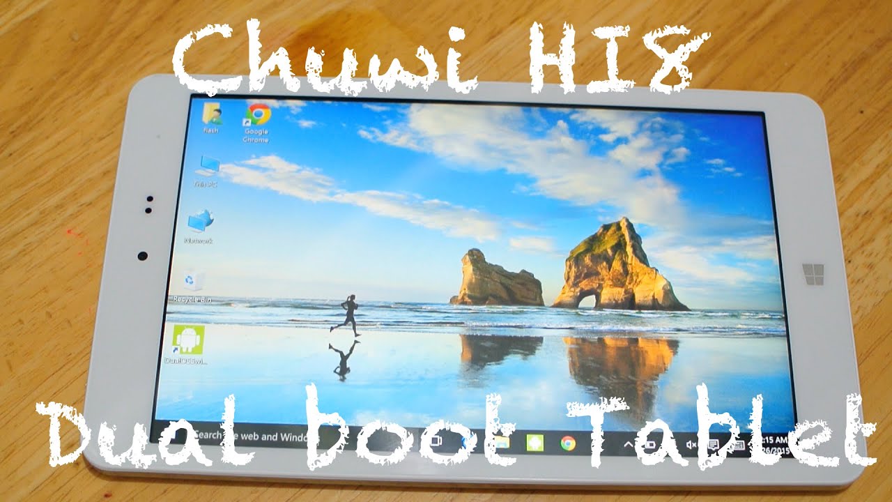 Chuwi HI8 Dual Boot 8" Tablet (Windows 10 / Android) Full HD screen ...