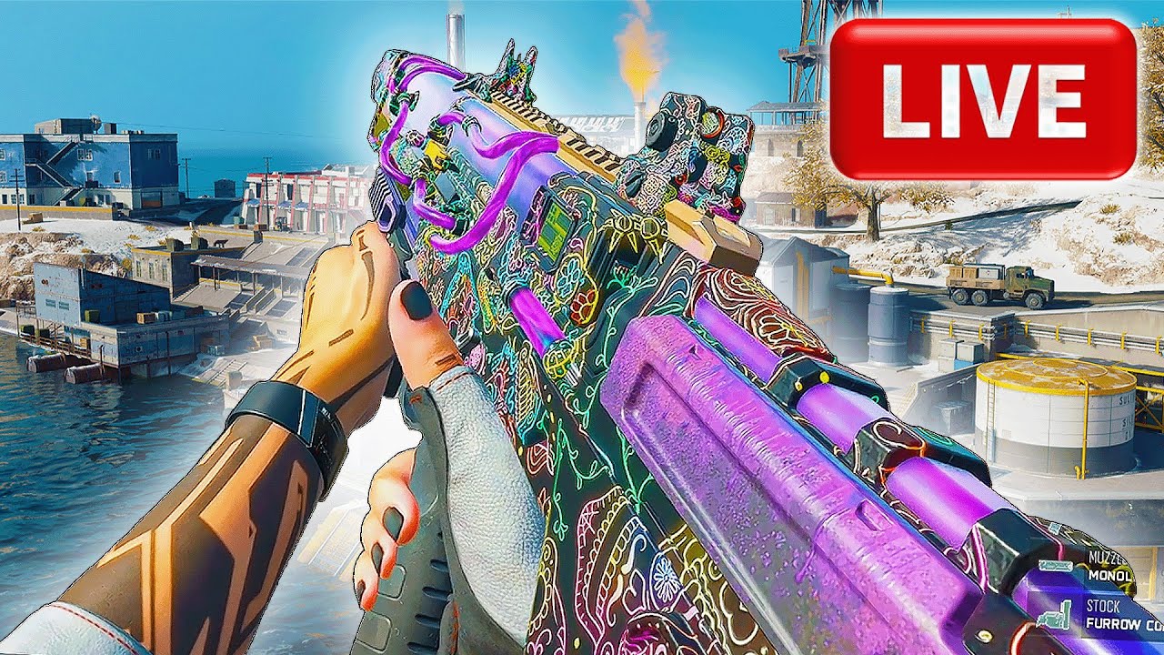 🔴 LIVE 🔴 - NEW SNOW REBIRTH ISLAND WARZONE IS HERE!!! HIGH KILL Ws! IM ...