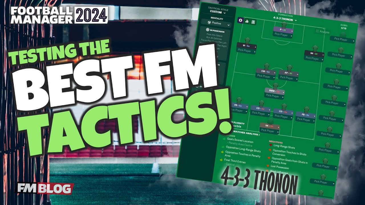 The Best FM24 Tactics - 4-3-3 Thonon | The Best Tactics of Football ...