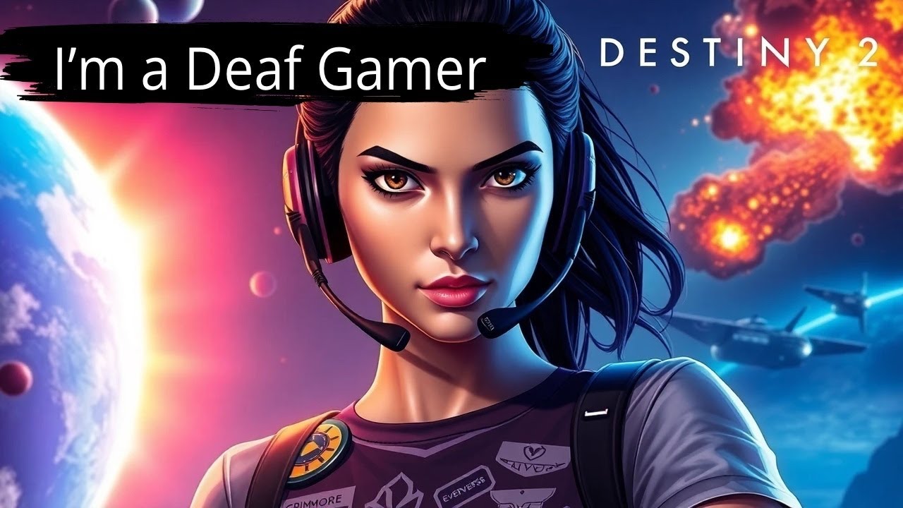 I'm a DEAF GAMER and I Play Destiny 2 - YouTube