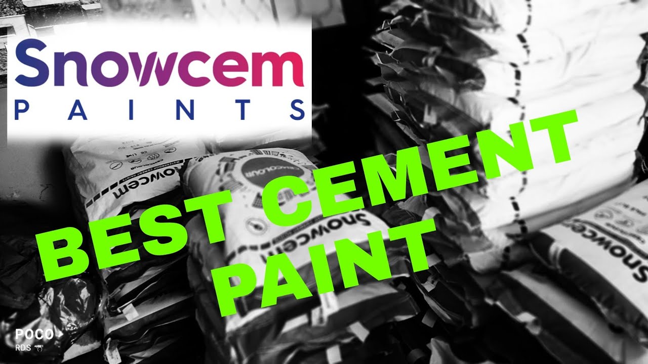 SNOWCEM PAINTS #SNOWCEMPAINTS#waterproofpaint#cementpaints - YouTube