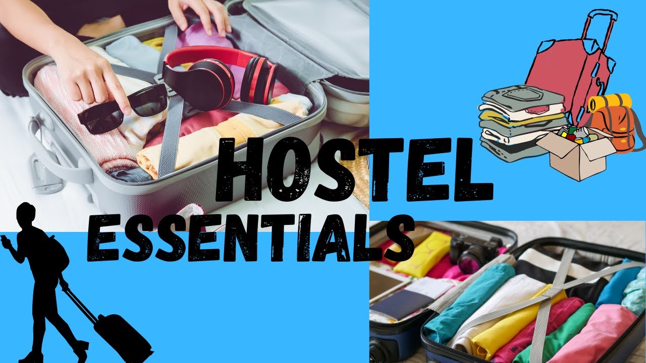 Hostel Essentials | What to pack for hostel? | SRM UNIVERSITY AP - YouTube